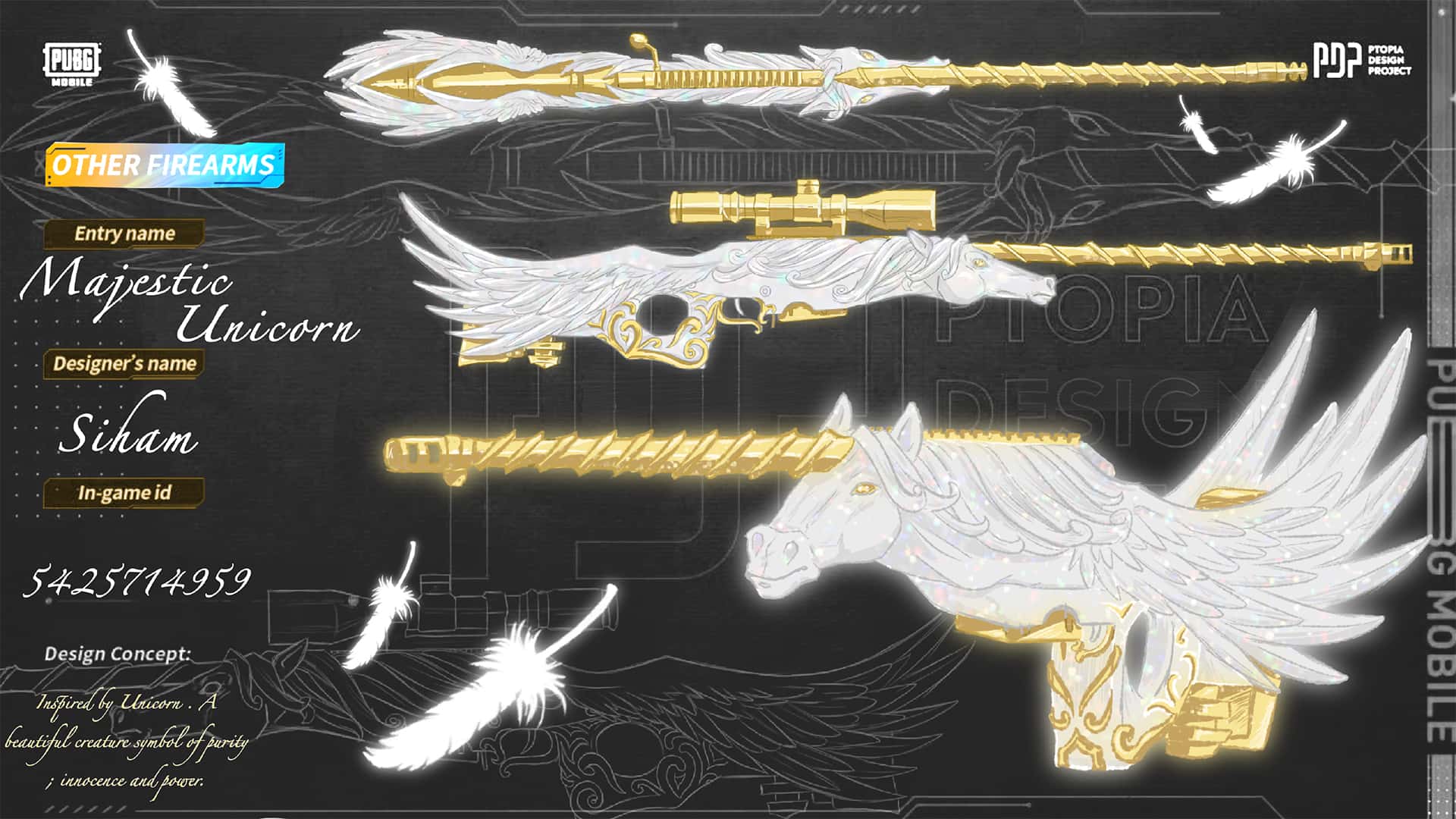 PUBG MOBILE Global Firearm Finish Design Contest 2023