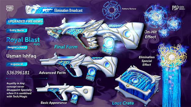 PUBG MOBILE Global Firearm Finish Design Contest 2023
