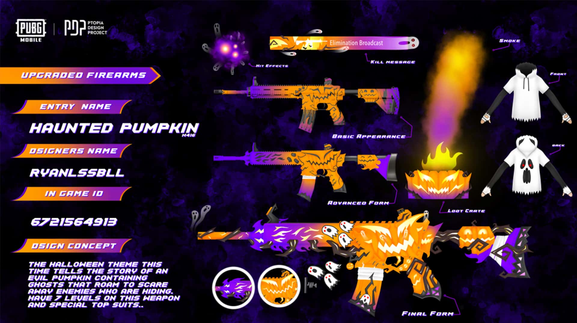 PUBG MOBILE Global Firearm Finish Design Contest 2023