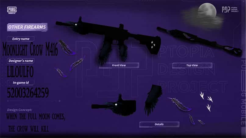 PUBG MOBILE Global Firearm Finish Design Contest 2023