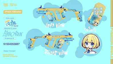 PUBG MOBILE Global Firearm Finish Design Contest 2023