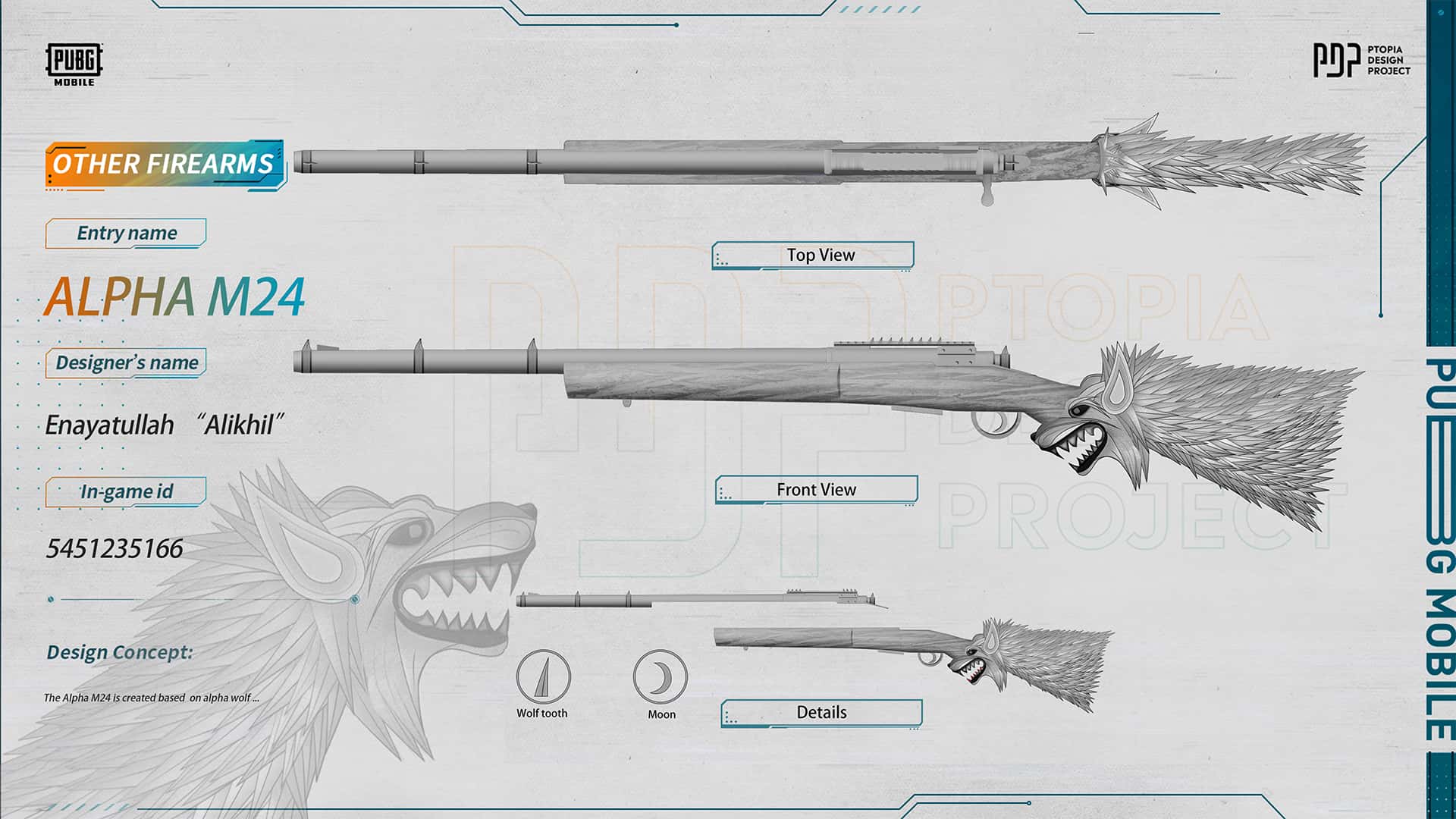 PUBG MOBILE Global Firearm Finish Design Contest 2023