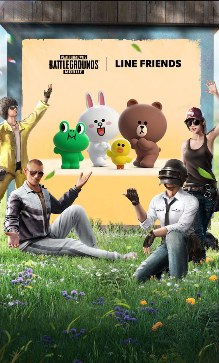 和LINE FRIENDS一起吃雞！